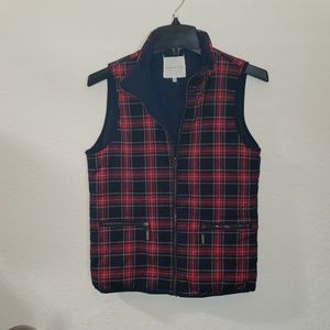 Copper Key | Jackets & Coats | Copper Key Red Blue Plaid Vest | Poshmark